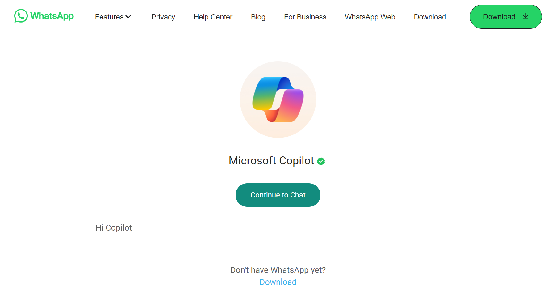 Microsoft Copilot Now Available on WhatsApp! - HANDS ON tek